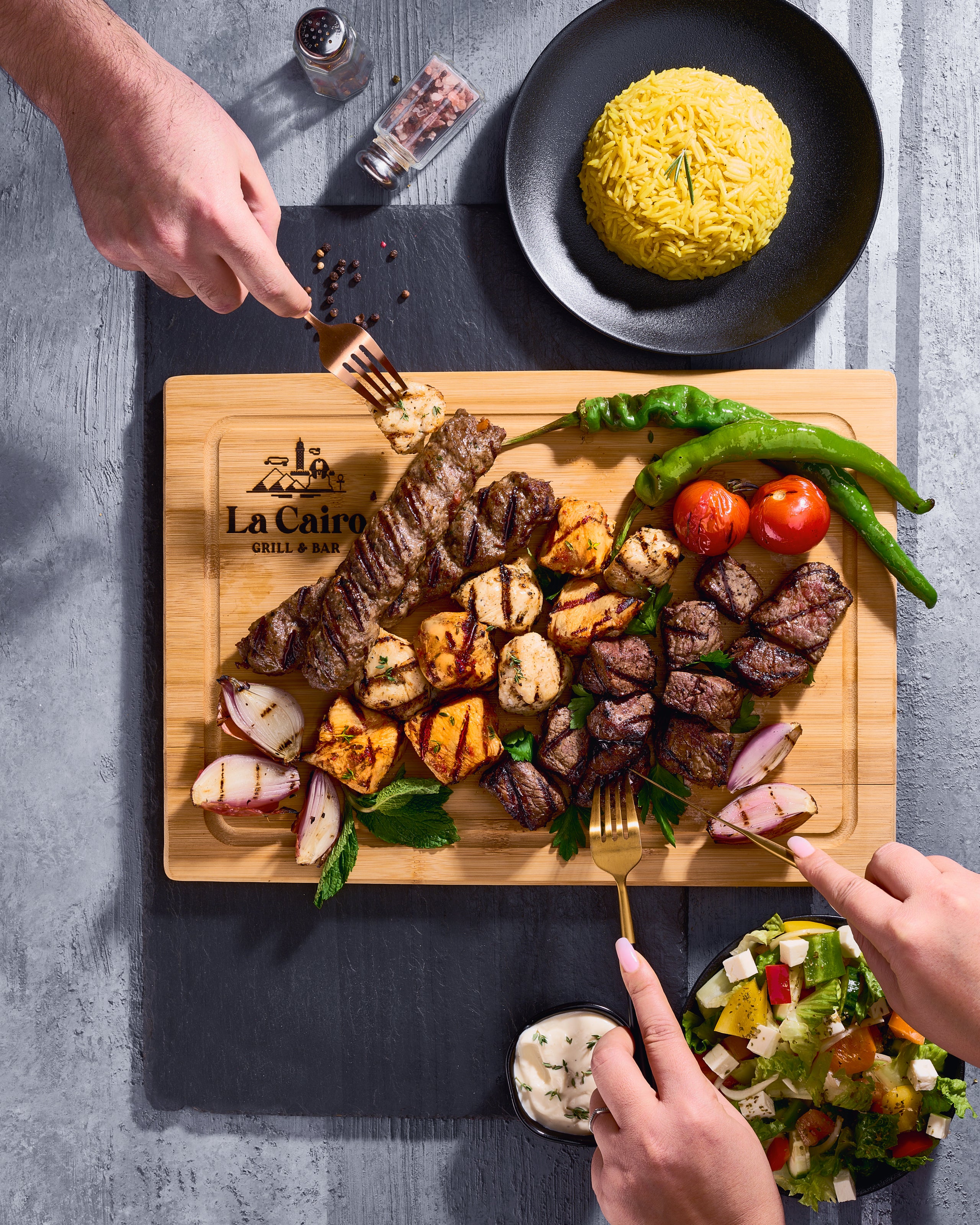 Mix Grill For Two | La Cairo Grill & Bar